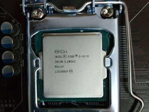 Процессор Haswell сокет 1150 Core-i5 4570 intel