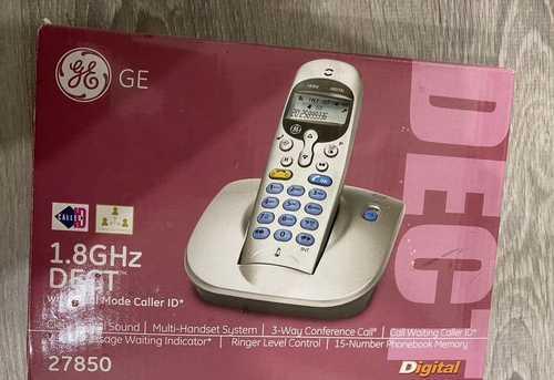 Телефон новый dect General Electric GE27850