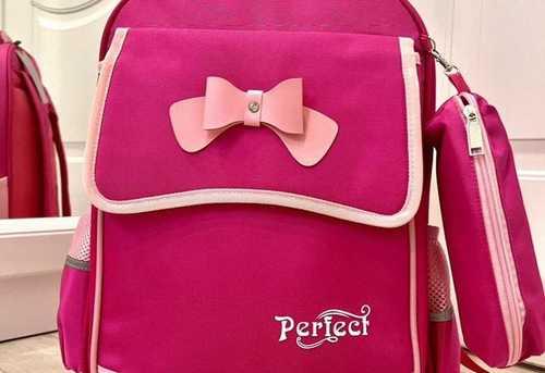 Рюкзак школьный для девочки розовый новый
