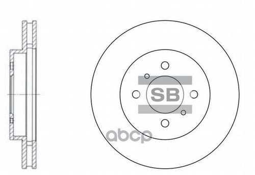 Диск тормозной mitsubishi colt 1.8 9297/lancer