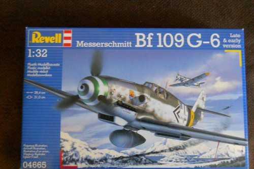 Модель Bf-109G-6 в масштабе 1:32 от revell