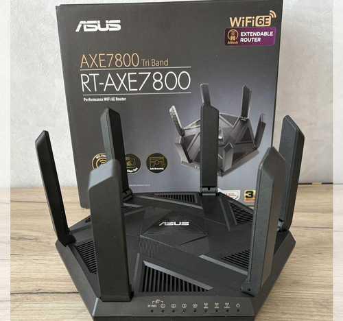 Роутер Asus RT-AXE7800 WiFi 6E