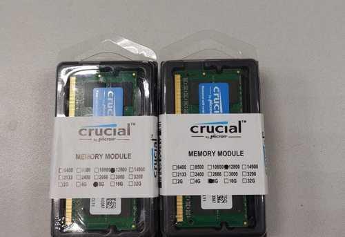 Новая Crucial So-Dimm DDR3L 8GB / 8Гб 1600мгц