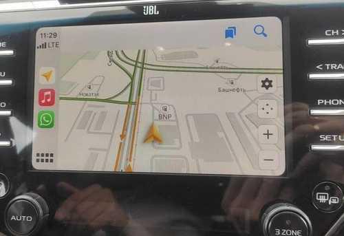 Camry 70 активация CarPlay Android Auto