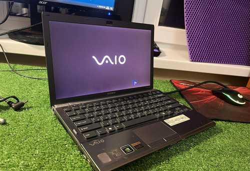 13.3" Sony VAIO PCG-6W5P, 200 ГБ, Core 2 Duo T9300, RAM 2 ГБ, GeForce 8400M GS 0.25 ГБ