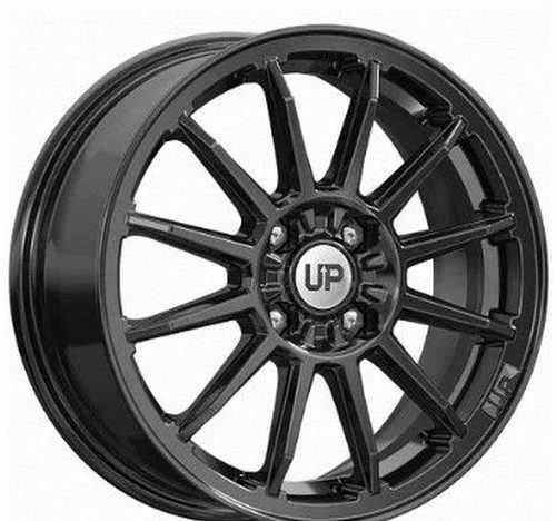 R15 4x100 6J ET46 D54,1 Wheels UP Up102 New Black