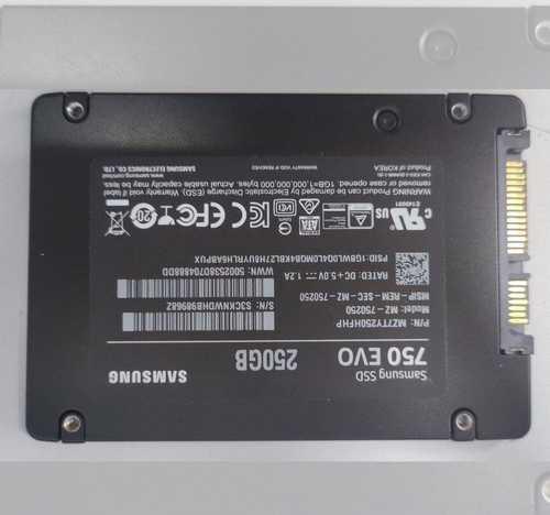 Samsung ssd 970 250 gb