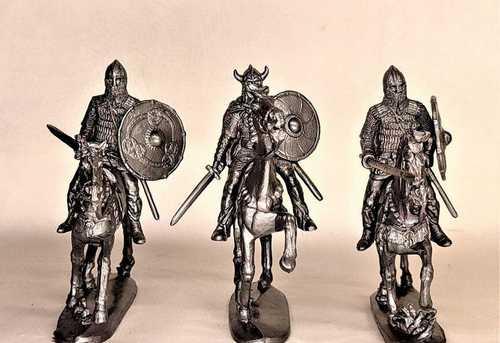 Солдатики конные Римляне Викинги Рыцари