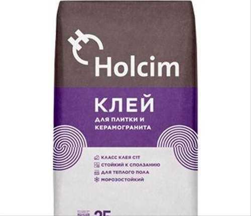 Клей для плитки и керамогранита Holcim C1T 25 кг