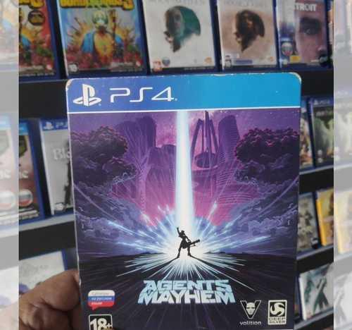 Agents of mayhem SteelBook PS4