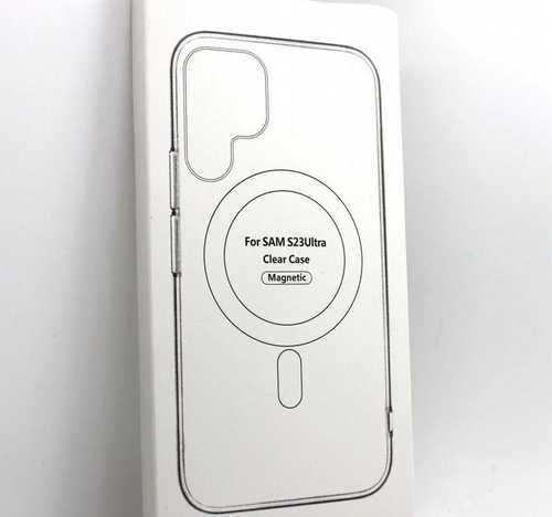 Чехол MagSafe на Samsung S23 Ultra