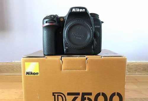 Nikon D7500 body (пробег 2т)