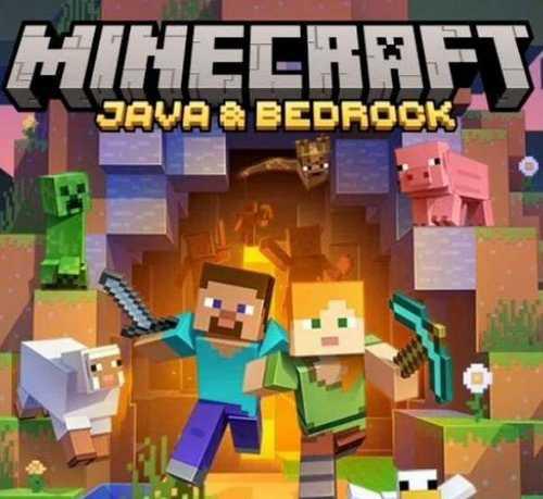 Ключ Minecraft: Java & Bedrock Windows Edition