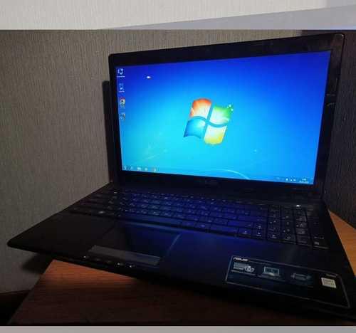 Asus x53d /E450/4Gb ram/SSD/video R7470 (1Gb)