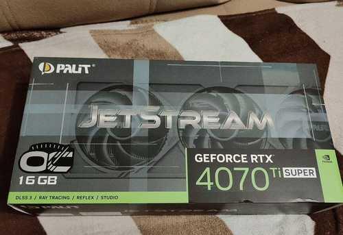 Видеокарта Palit RTX4070Ti Super Jetstream OC 16GB