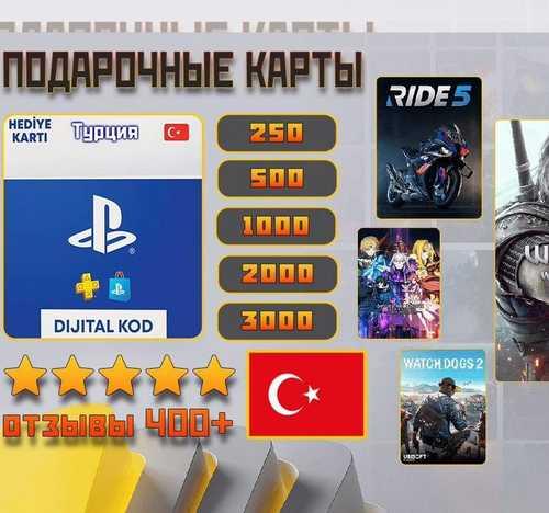 PSN Подарочные Карты