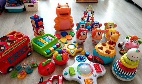 Музыкальные и развивающие игрушки fisher price,ELC