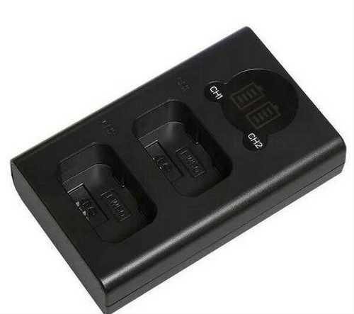 DL-LP-E8 Micro USB Charger двойное зу