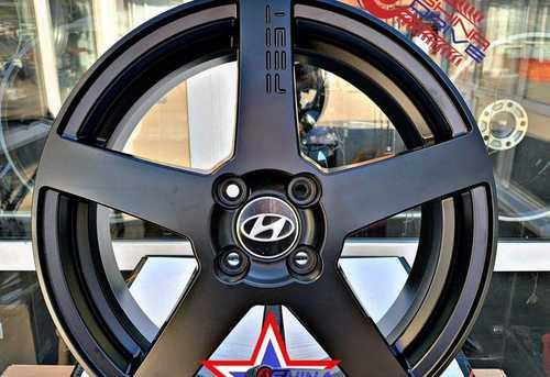 Диски Hyundai R16 4x100 Black Matt