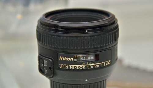 Объектив Nikon AF-S 50mm F1.4 G