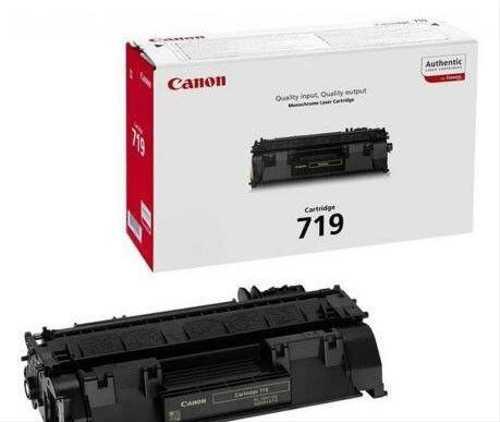 Картридж лазерный Canon 719 3479B002 черный (2100с