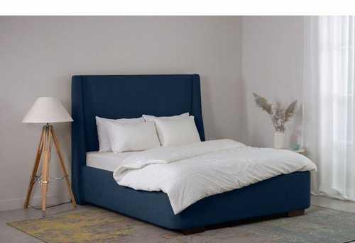Кровать Дефанс 140 Velvet Blue