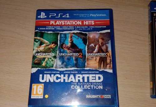 Игра Uncharted Nathan Drake collection ps4
