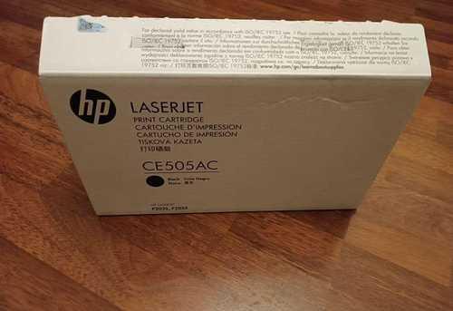 Картридж HP CE505AC