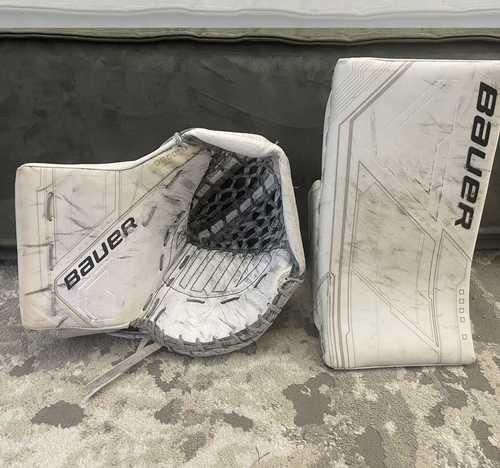 Вратарские блин ловушка bauer mach