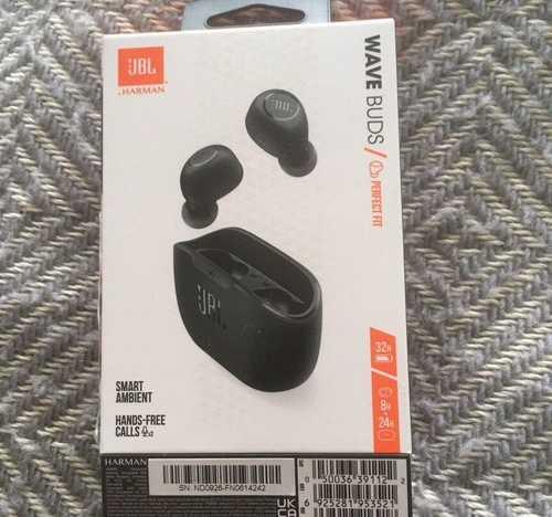 Беспроводные наушники JBL Wave Buds