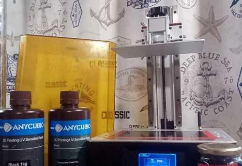 3d принтер anycubic mono x 6k