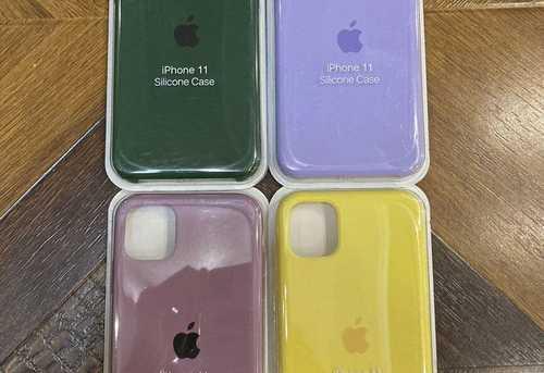 Силиконовый чехол silicone case iPhone