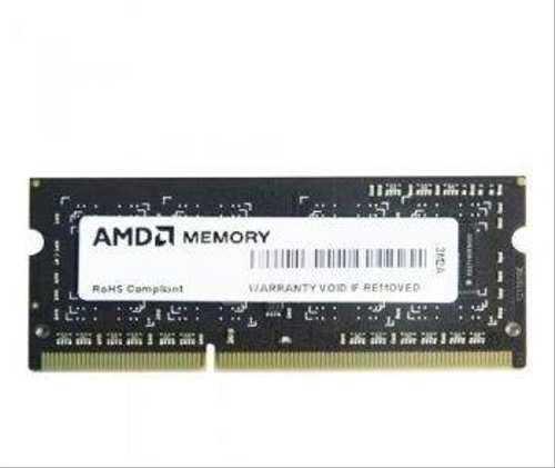 4Gb 1600MHz SO-dimm DDR3 AMD (R534G1601S1SL-U) нов