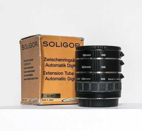 Макрокольца с автофокусом для Canon EOS Soligor