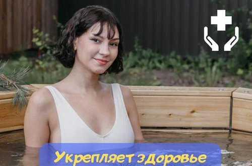 Купель из лиственницы