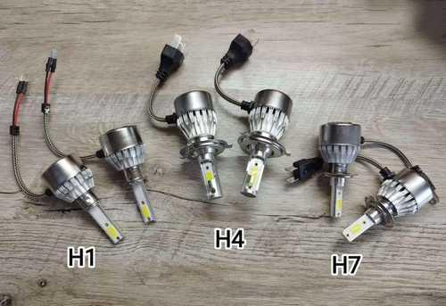 Led лампы H1