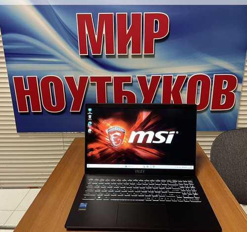 Новый ноутбук MSI / 12gen / IPS / 8 ядер