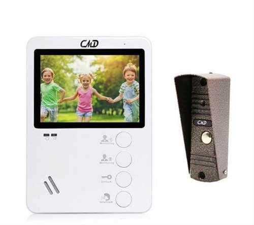 Новый видеодомофон CMD VD44-KIT