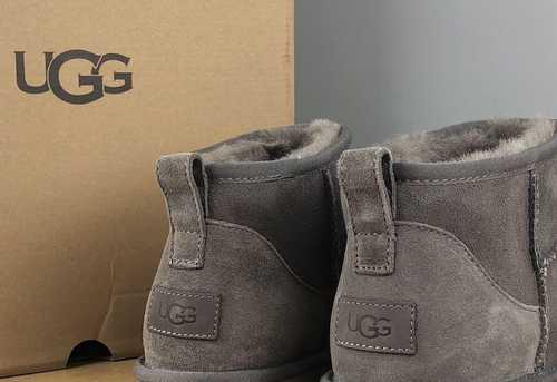 Ugg мужские зимние Ugg Classic Ultra Mini Grey