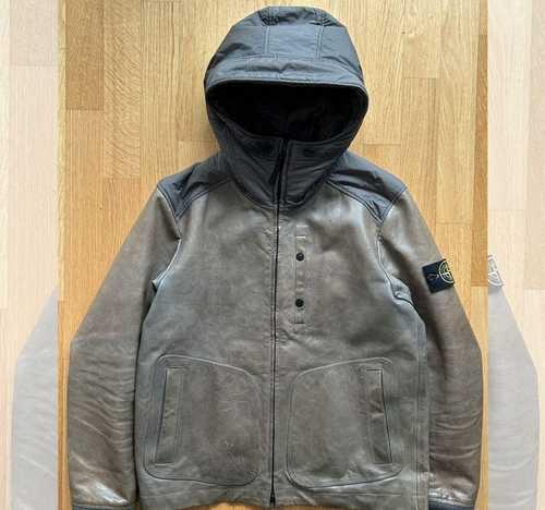 Stone Island Waxed Soft Leather