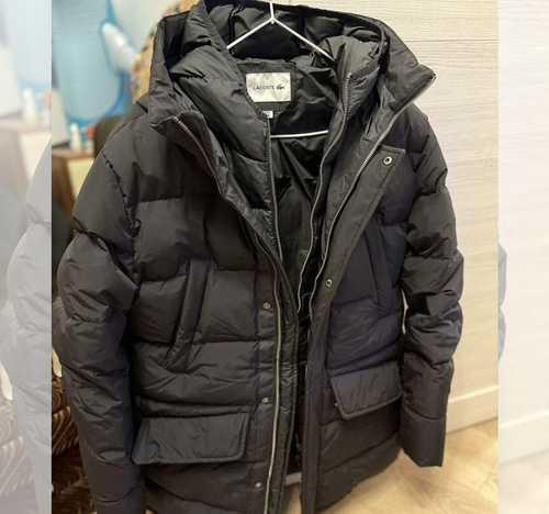 Пуховик мужской lacoste