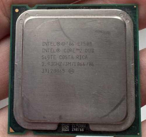 Процессор intel e7500