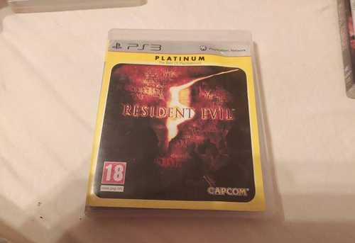 Resident evil 5 Ps3 Playstation 3 лицензия