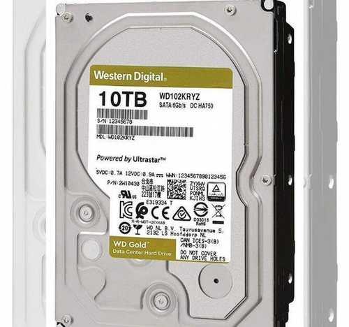 Жесткий диск Western Digital 10TB WD102kryz