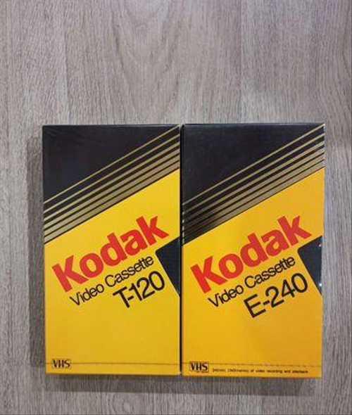 Видеокассеты новые Kodak