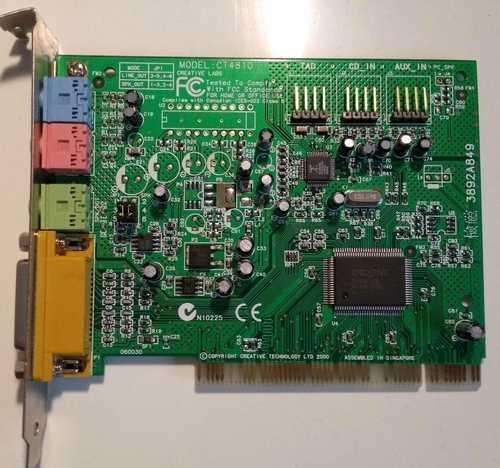 Звуковая карта Creative Sound Blaster Pci (CT-4810