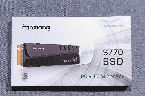 SSD Fanxiang S770 M2 Pci-E 4.0 + dram, новый