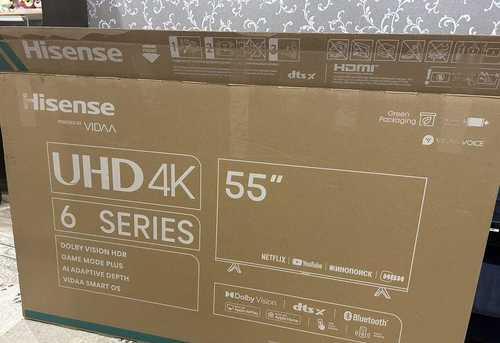Телевизор hisense 55a6k (на запчасти)