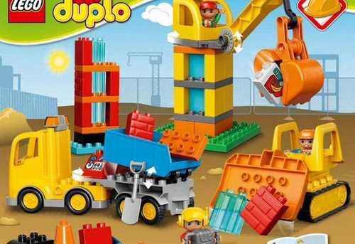 Lego duplo большая стройплощадка 10813