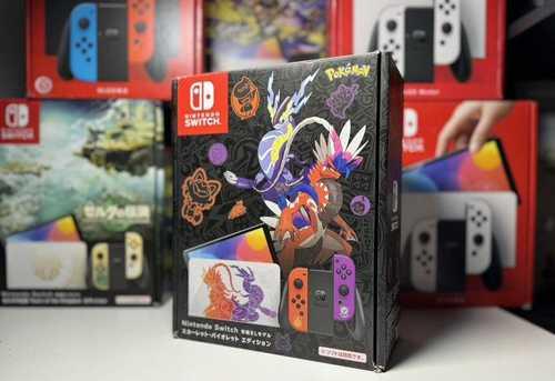 Nintendo Switch Oled Pokémon Scarlet Edition